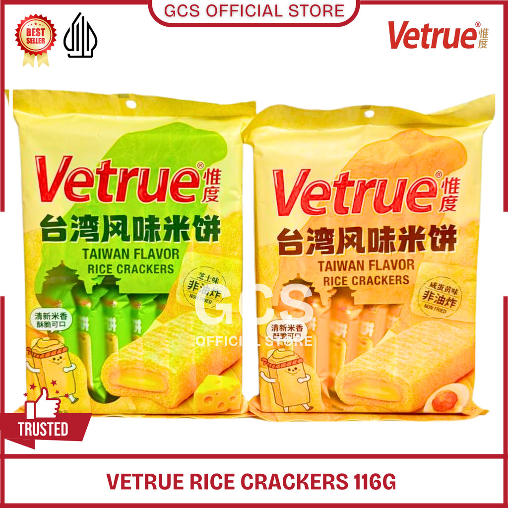 Jual Vetrue Japanese Taiwan Rice Crispy Crackers Krekers Beras Rasa ...