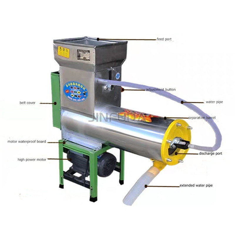 Jual Electric potato crusher starch sieve centrifuge separator potato ...
