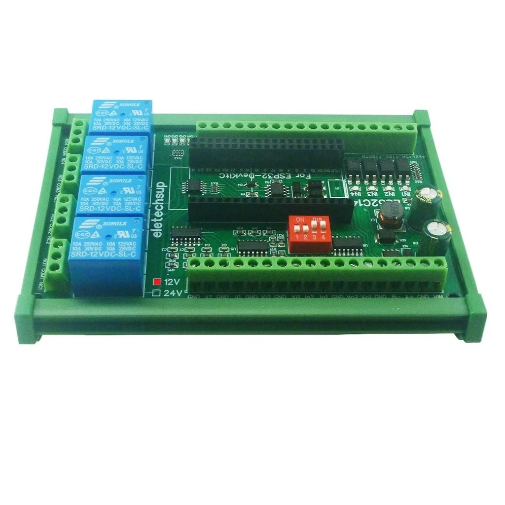 Jual RS485 2AO 2AI 4DI 4DO ESP32 Multifunction Expansion Board Modbus ...