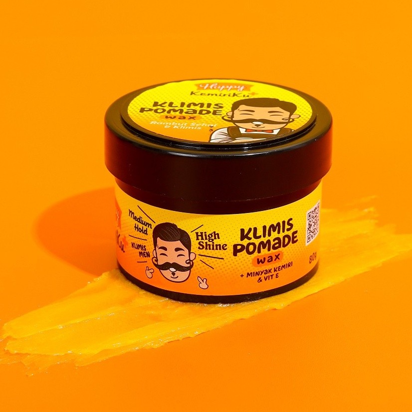 Jual Happy Pomade Klimis (Wax Based) 80gr | Shopee Indonesia