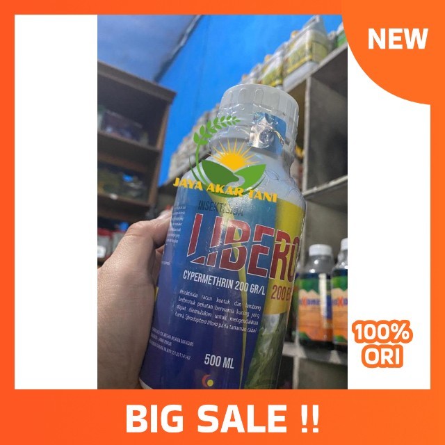 Jual LIBERO 200 GR/L Insektisida Cypermethrin 200 g/L 500 ml | Shopee ...