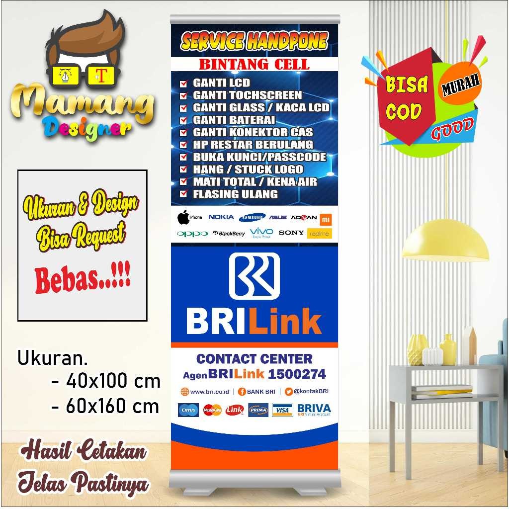 Jual Spanduk Banner Service Hp dan Brilink Bahan Bagus | Shopee Indonesia