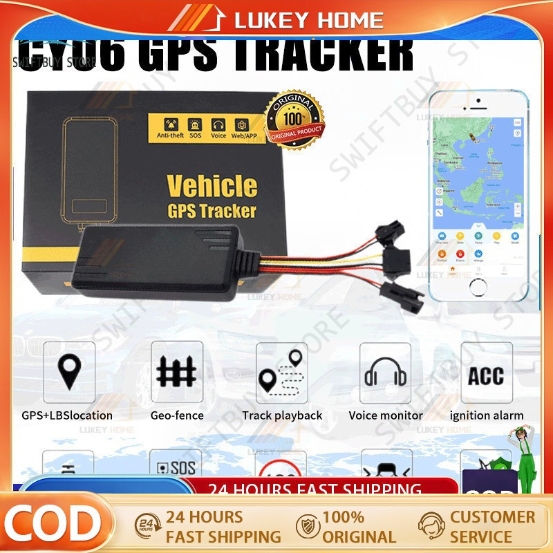 Jual GPS TRACKER CY06 ORIGINAL/GPS MOBIL DAN MOTOR | Shopee Indonesia