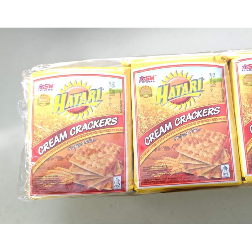 Jual Hatari Cream Crackers 245 gr PCS | Shopee Indonesia