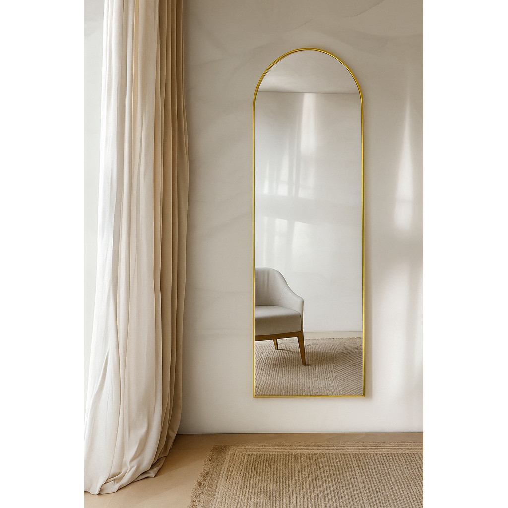 Jual Cermin Dinding Full Body Oval 38x125cm | Cermin Estetik Minimalis ...
