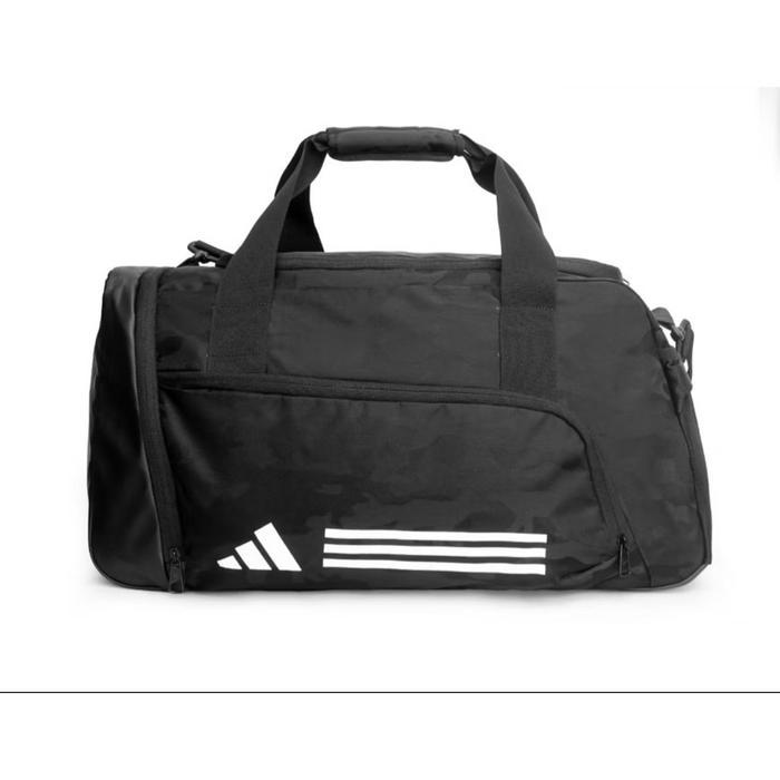 Jual Tas Olahraga Duffle Bags Adidas Basic Font Original Black White ...