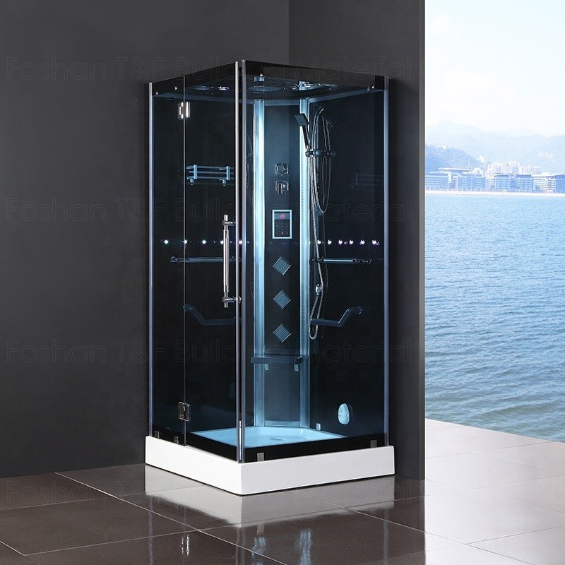 Jual Integrated Hydro Massage Shower Cabin 2 Person Square Sauna And ...
