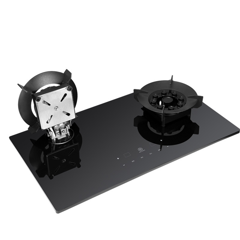 Jual Flip Top Gas Cooker Touch Screen Electric Smart Timer Gas Cooktops ...