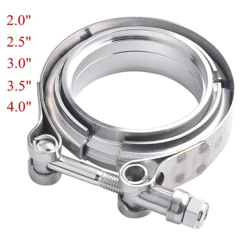 Jual V Band Clamp Male Female Exhaust Flange 304 Stainless Steel Turbo ...