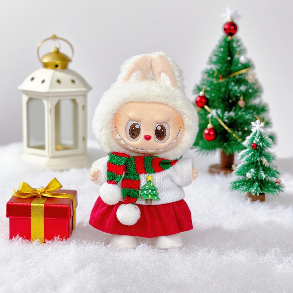 Jual For 17cm Labubu V2 V1 Plush Idol Doll's Fun and Cute Clothing ...