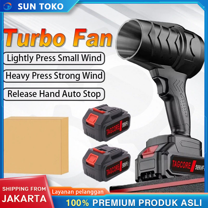 Jual Mesin Blower Angin Mini Portable Cordless Baterai Brushless Peniup ...