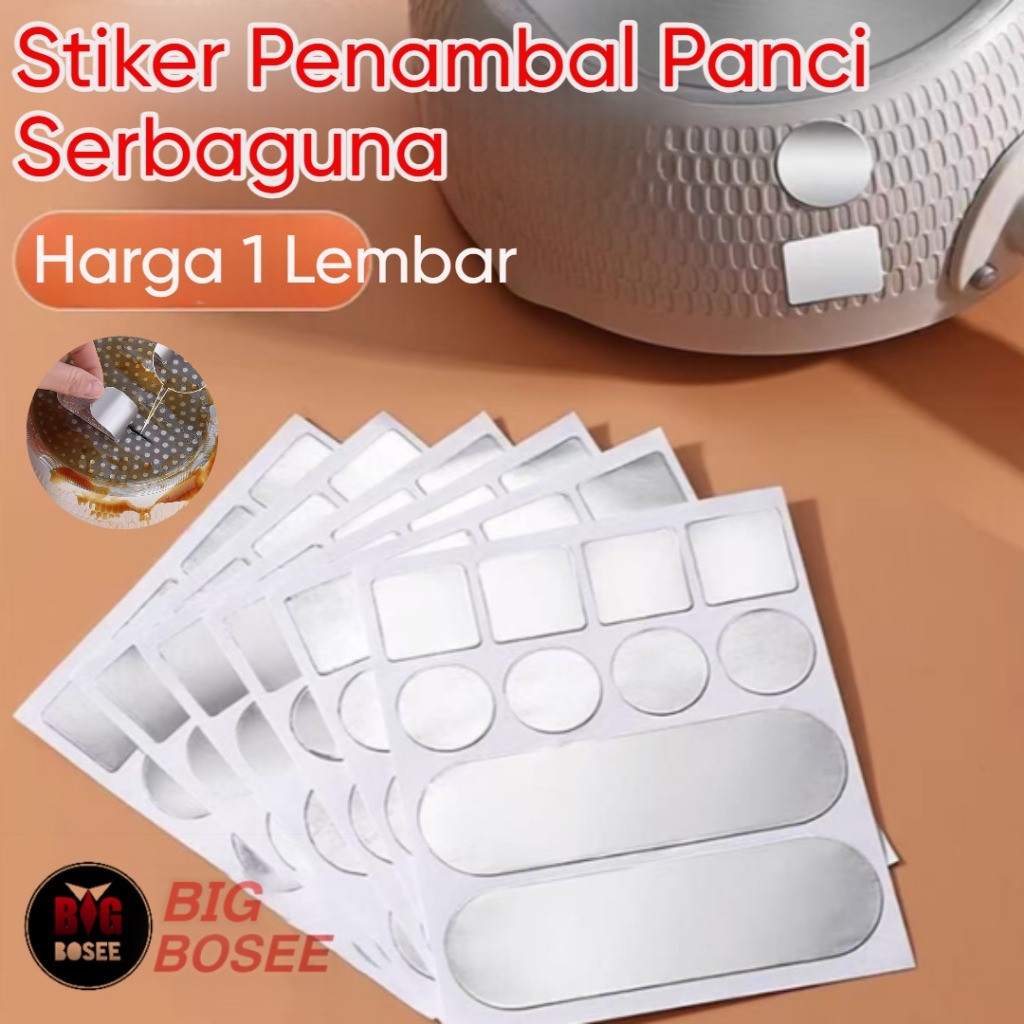 Jual BB7 - Stiker Penambal Panci Aluminium Lem Tambal Lubang Panci ...