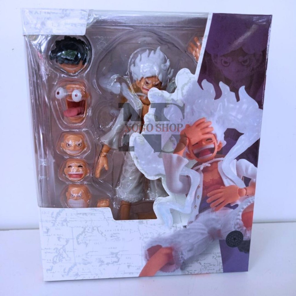 Jual SHF Figuarts S.H.F Monkey D Luffy - Gear 5 Sun God Nika Nikka ...