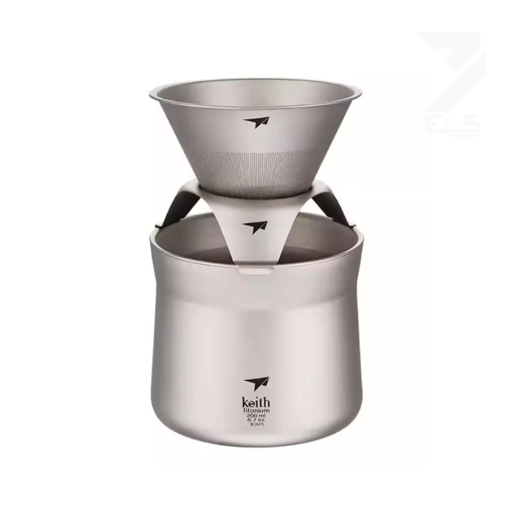Jual Keith Titanium Kopi V60 Ti3911 Ultralight Coffee Maker Paperles ...
