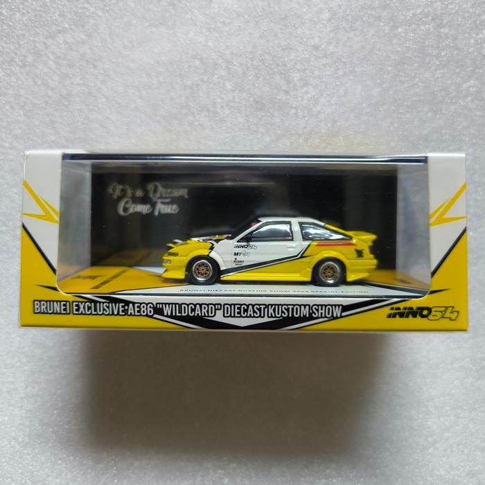 Jual INNO64 TOYOTA SPRINTER TRUENO AE86 BRUNEI EXCLUSIVE AE86 WILDCARD ...
