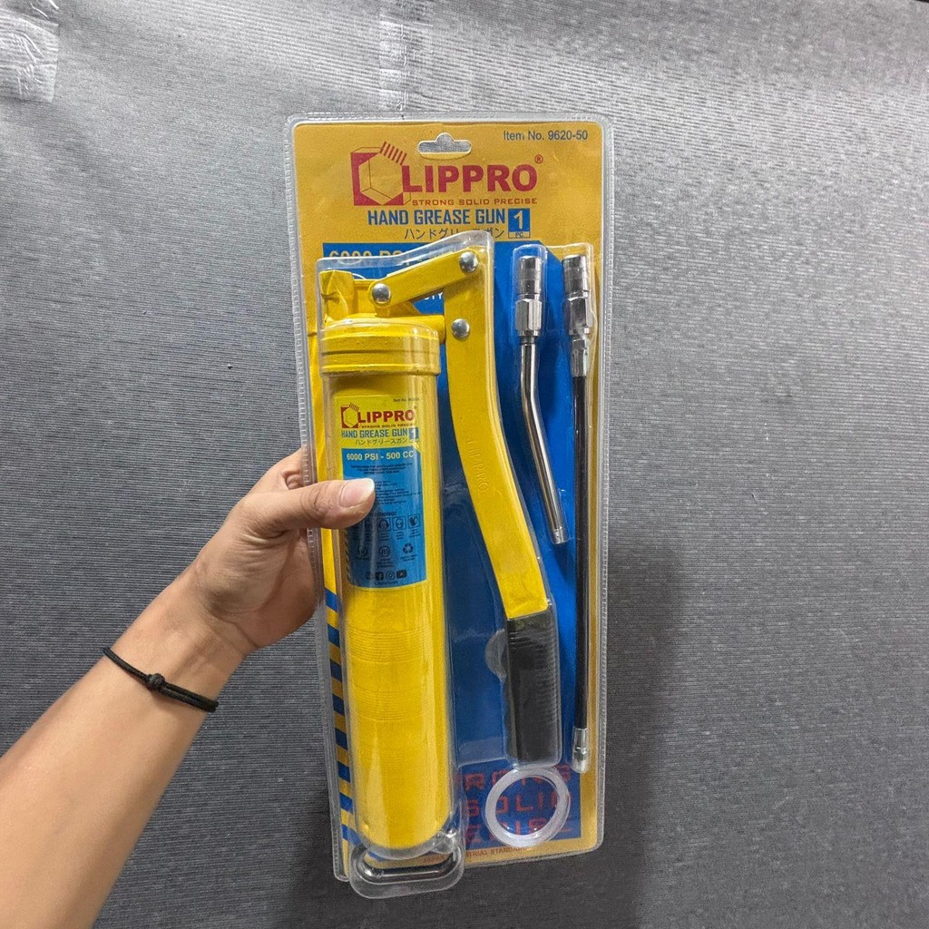 Jual Lippro Pompa Gemuk Tangan 500 cc - Hand Grease Gun 500 cc | Shopee ...