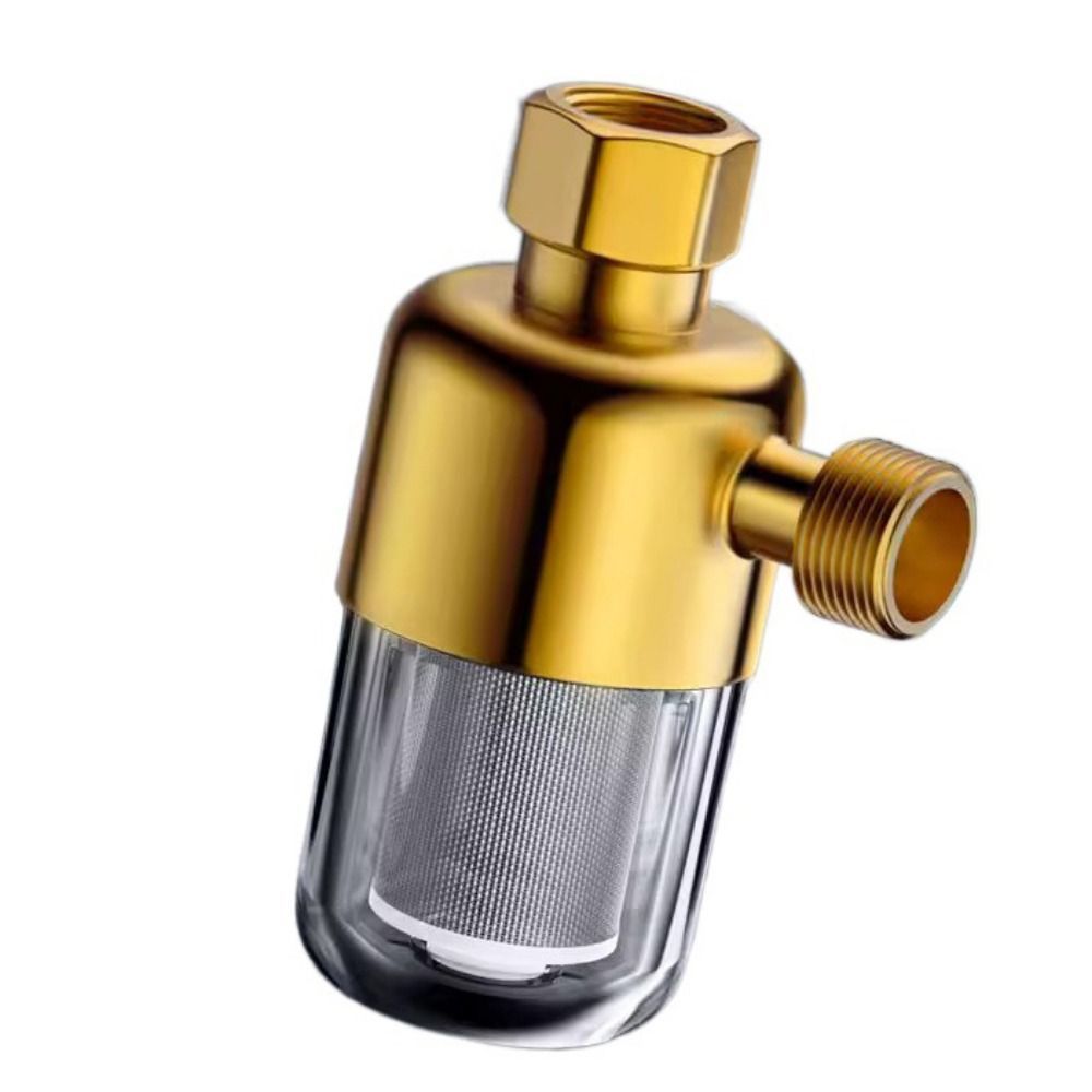 Jual Universal Full Copper Pre Water Filter Stainless Steel Transparent ...