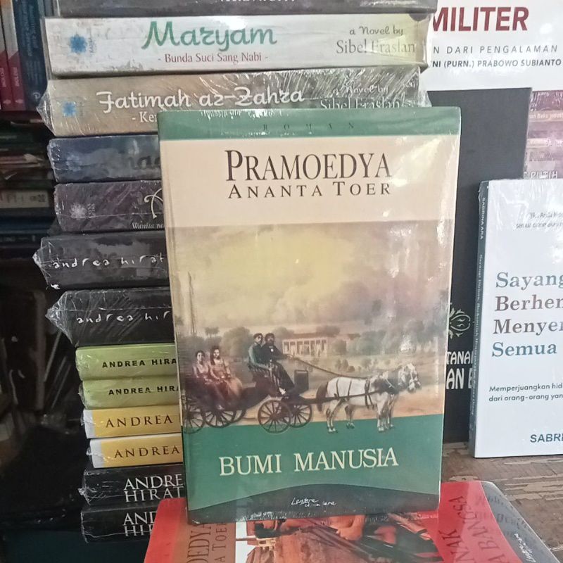 Jual BUKU NOVEL ROMAN BUMI MANUSIA | Shopee Indonesia