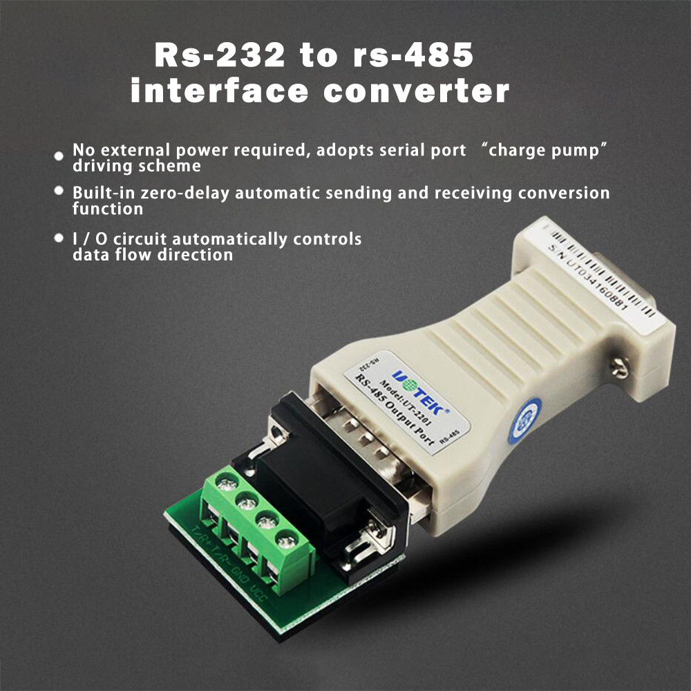 Jual Serial RS232 to RS485/RS422 communication data converter adapter ...