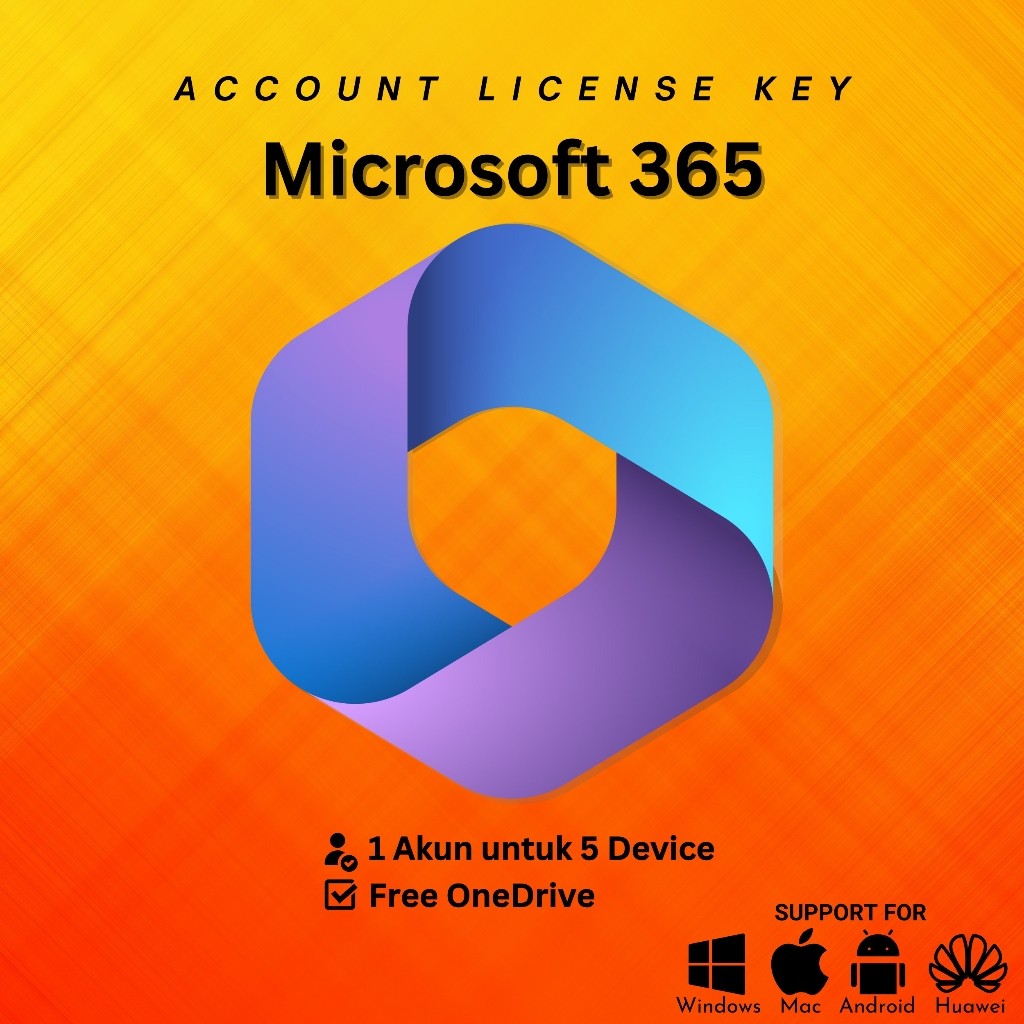 Jual Microsoft Office 365 ORIGINAL Pakai Email Pribadi - Bisa untuk 5 ...