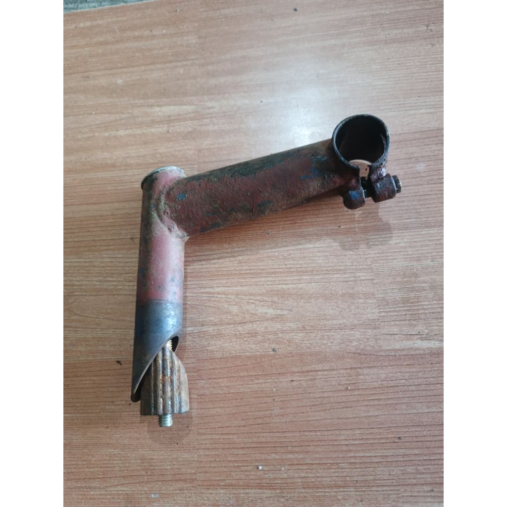 Jual stem sepeda mtb bahan besi oversize second | Shopee Indonesia