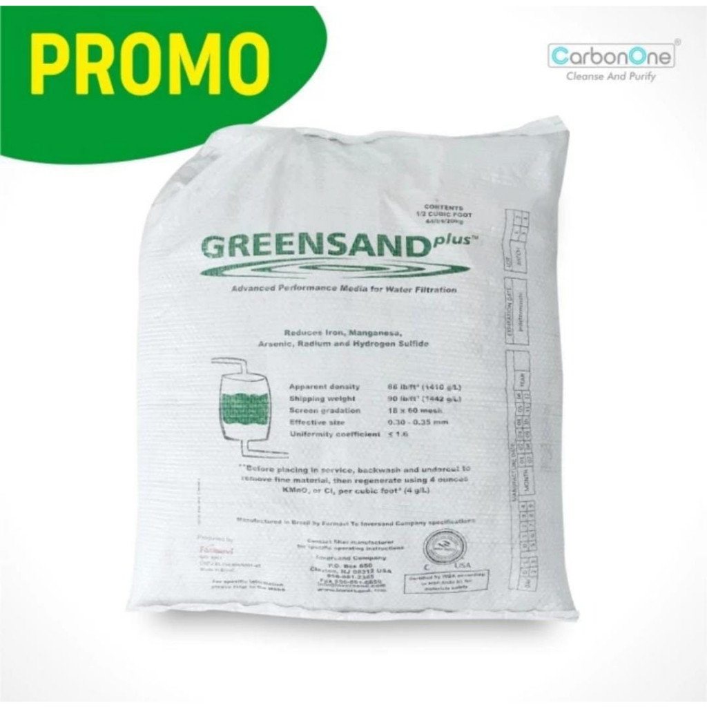 Jual MANGANESE GREENSAND PLUS 20KG | Shopee Indonesia