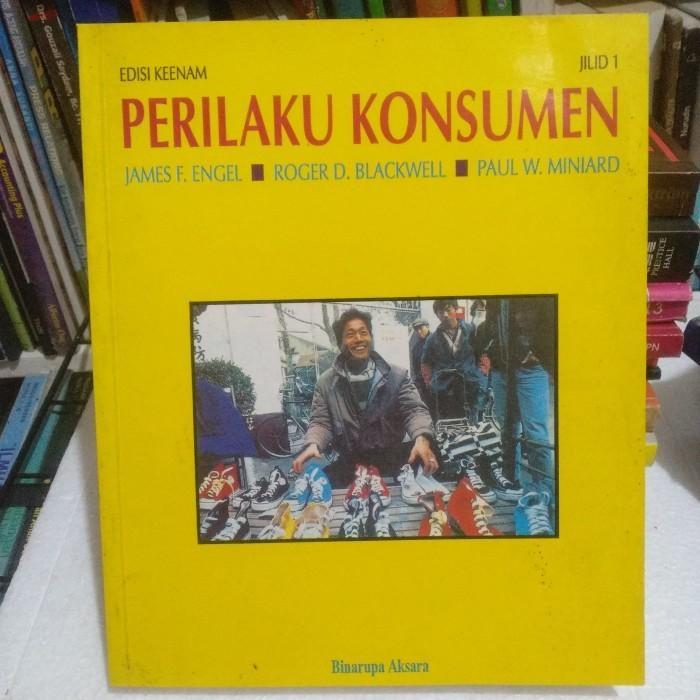 Jual Buku Perilaku Konsumen jilid 1 edisi 6 - James F Engel ( Original ...