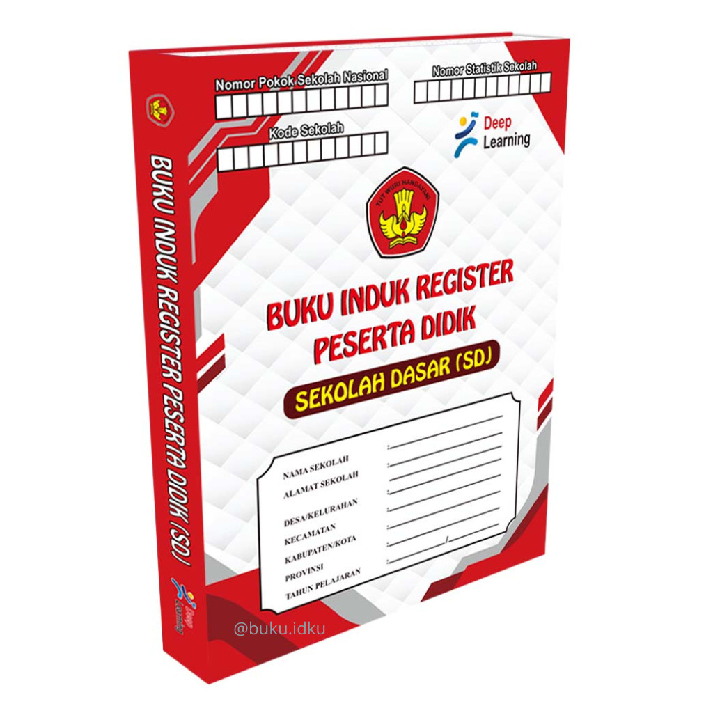 Jual BUKU INDUK SD REGISTER SISWA KURIKULUM MERDEKA | Shopee Indonesia