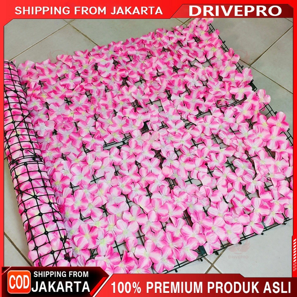 Jual UNICO Bunga Rambat Sintetis Roll 3 meter x 0.5 meter Rumput Daun ...