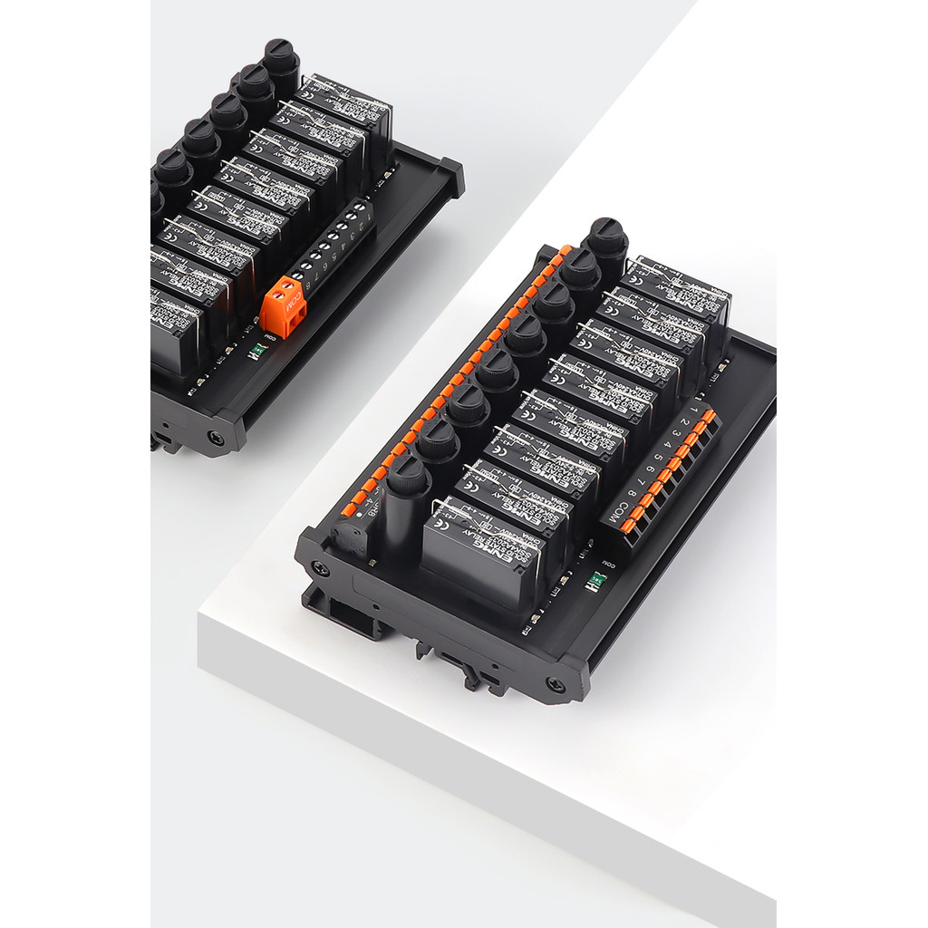 Jual ENMG DC Inline 2 4 6 8 10 12 16-Way Solid State Relay Module RT ...