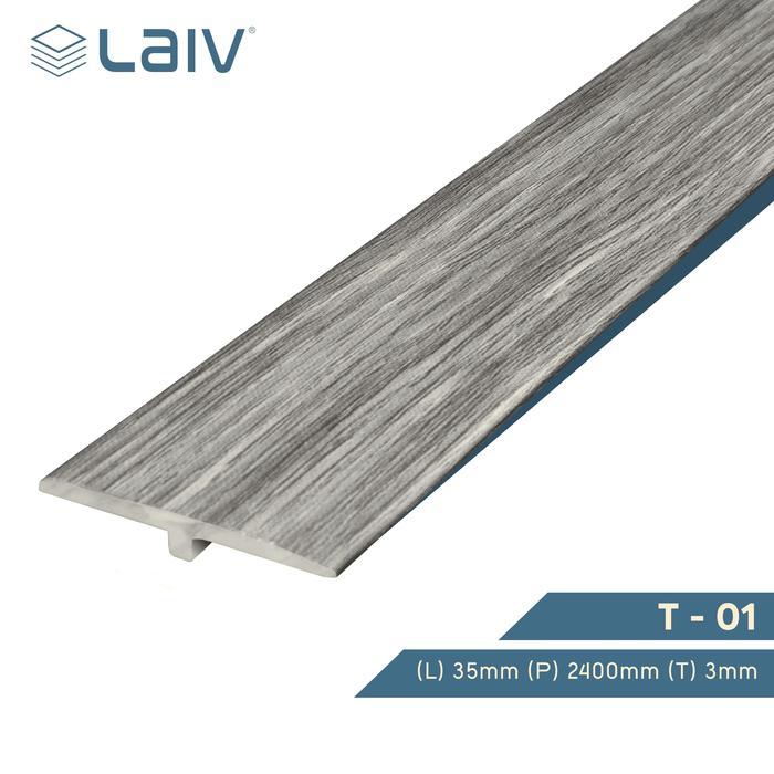 Jual LAIV List Transisi PVC Parkit Aksesoris Lantai Vinyl SPC List ...