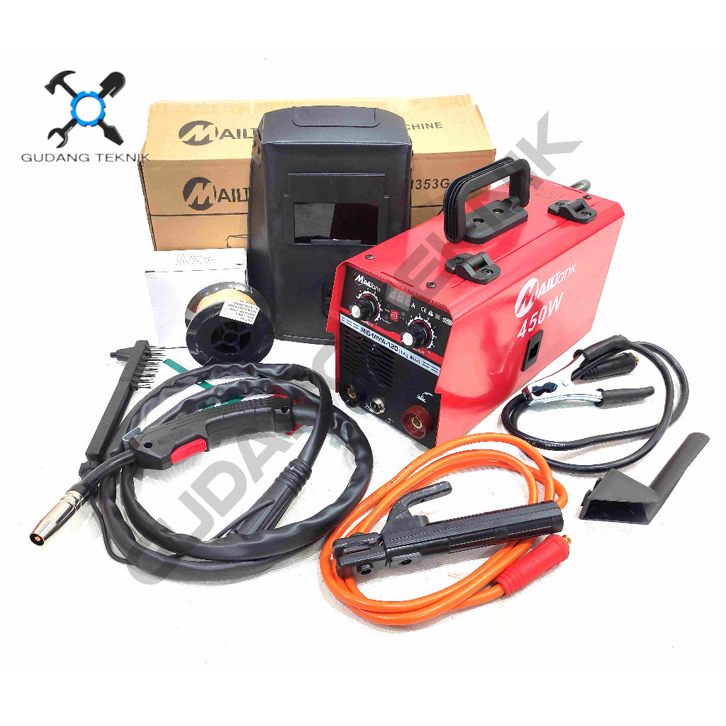 Jual Mesin Las MIG 120 SH353G MAILTANK / Mesin Las Listrik Trafo Travo Mig Tanpa Gas MIG120 MMA ...