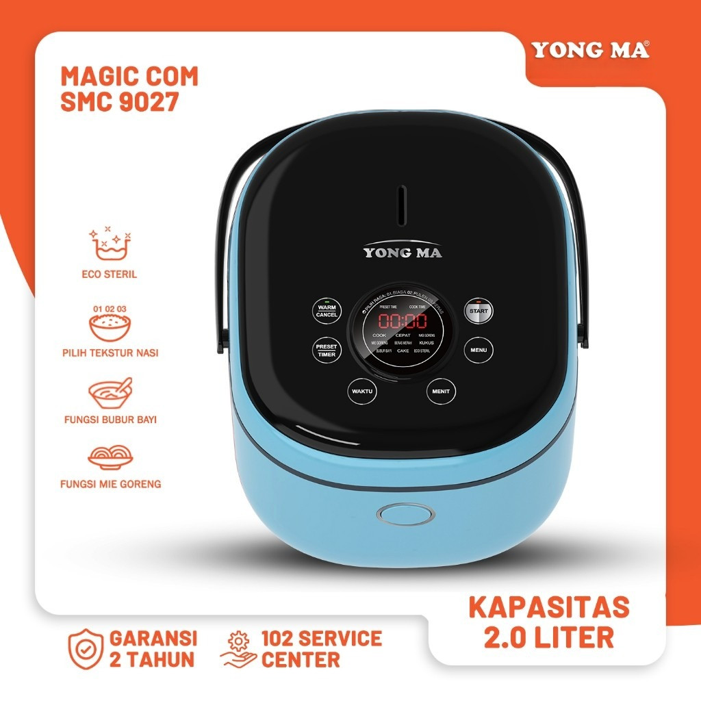Jual YONG MA SMC-9027 Digital Rice Cooker / Magic Com Garansi Resmi [2 ...