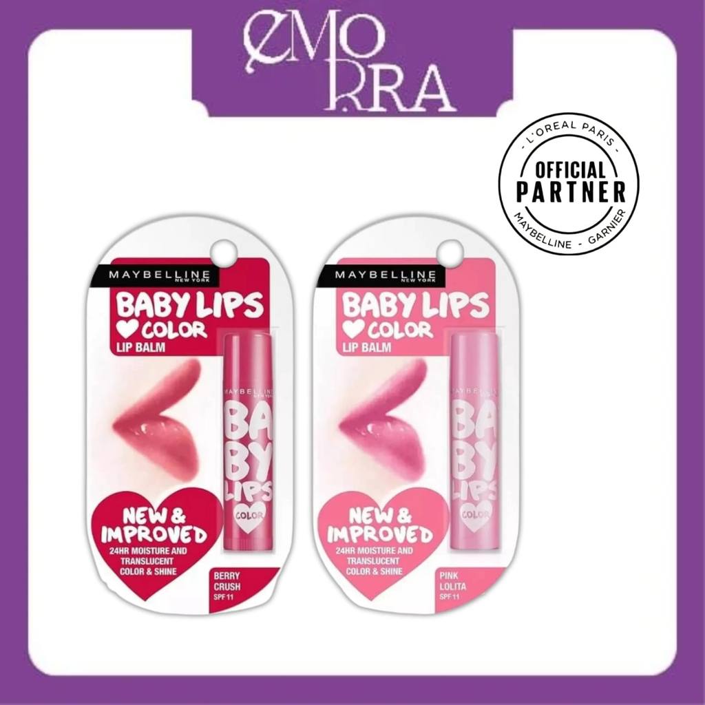 Jual MAYBELLINE Baby Lips Color SPF 16 Lip Balm | Shopee Indonesia