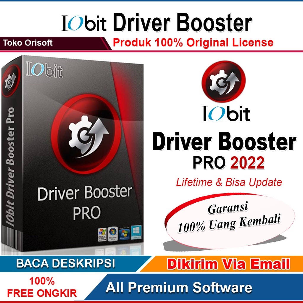 Jual iObit Driver Booster V10 2023 Lifetime Full Version | Shopee Indonesia