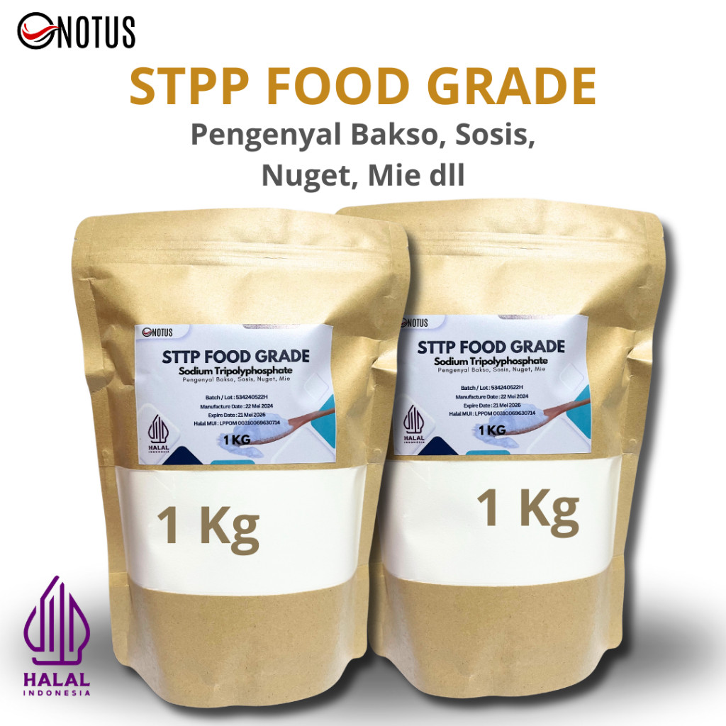 Jual STPP Food Grade Sodium Tripolyphosphate Xingfa Pengenyal Bakso ...