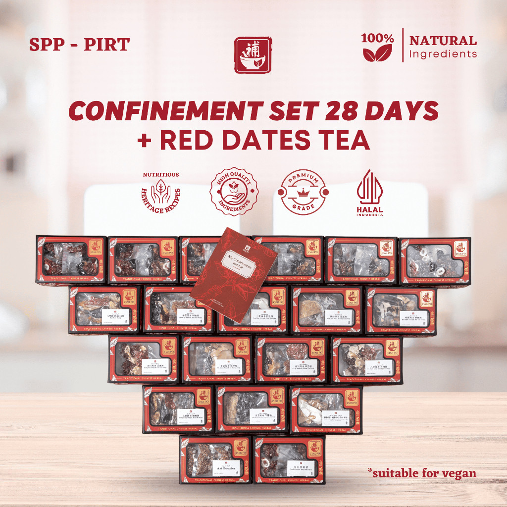 Jual Ciak Po - Ciakpo Confinement Set 28 Days + Red Dates Tea | Shopee ...
