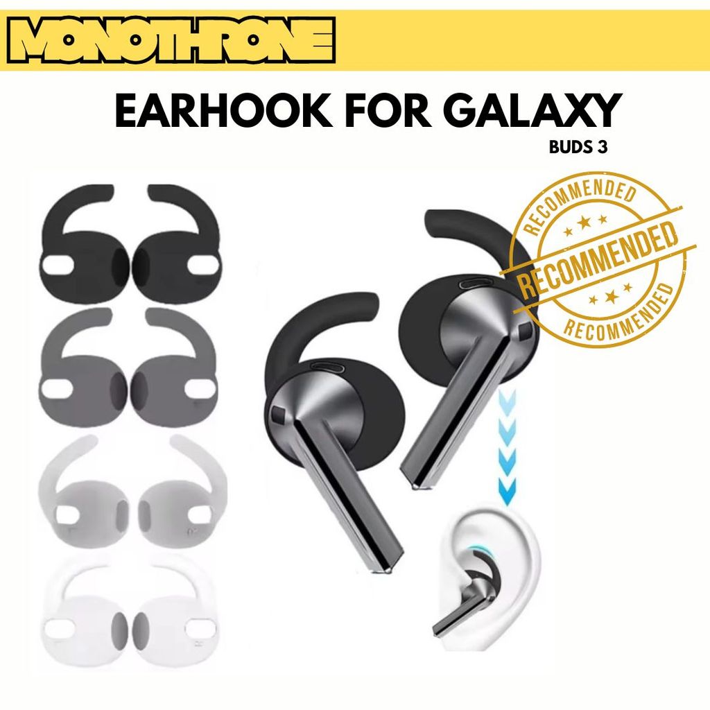 Jual Earbuds Silicone Earhook For Samsung Galaxy Buds 3 dan Pro Earbud ...