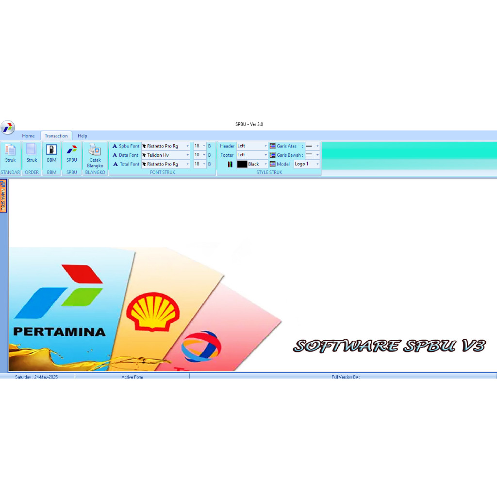 Jual Software Aplikasi SPBU V3 Terbaru Nota Struk | Shopee Indonesia