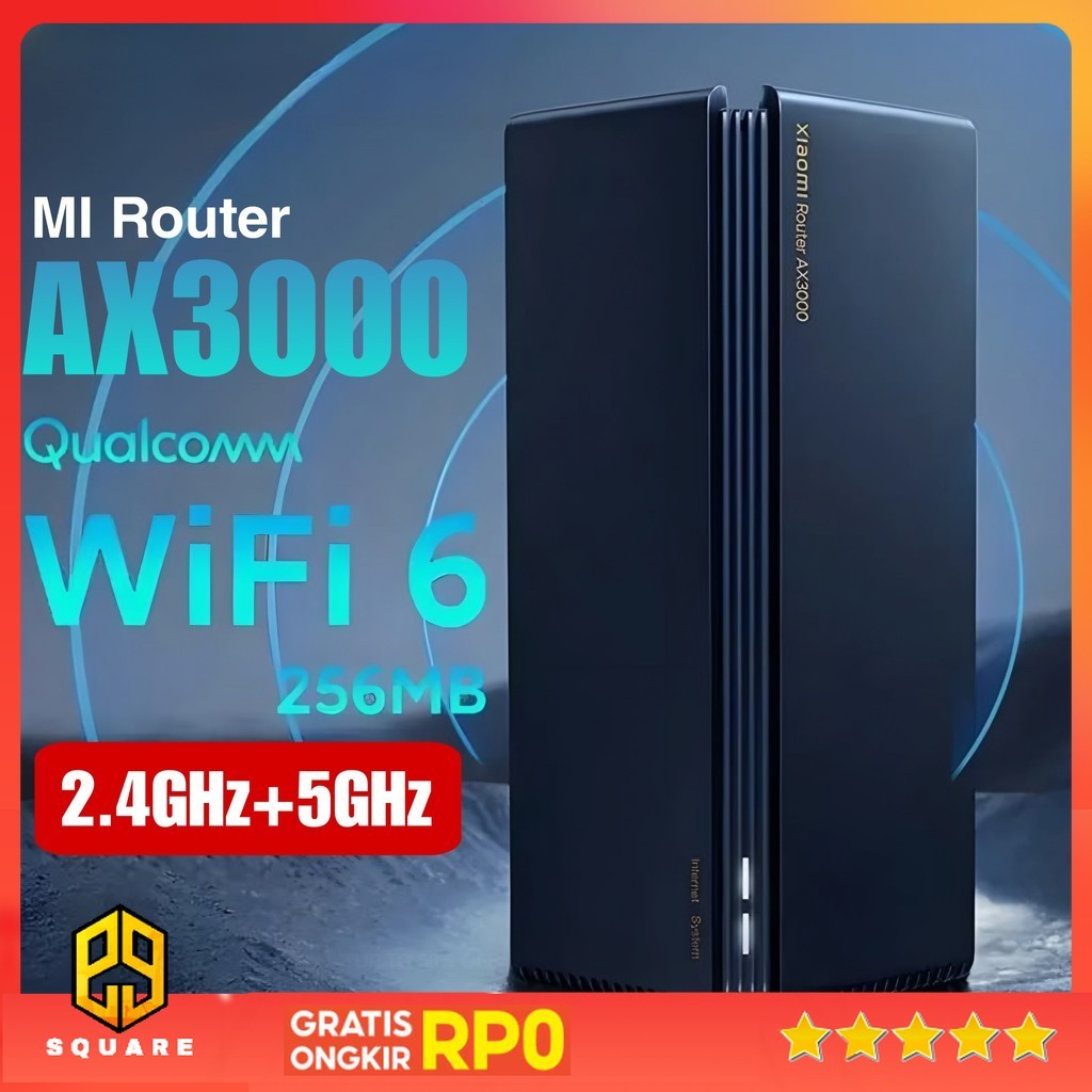Jual MI Router WiFi 6 Full Gigabit 4 Antenna Qualcomm 2.4GHz 5GHz ...
