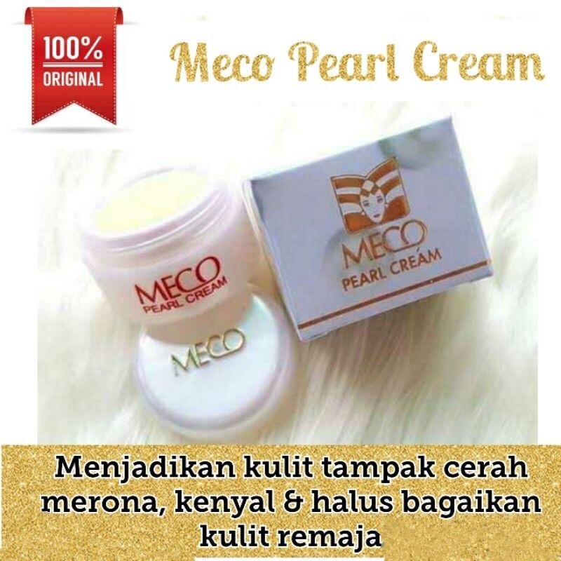 Jual Meco Pearl Cream 12g / Krim Meco 12g / TC | Shopee Indonesia