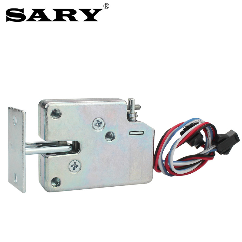 Jual Mini locker door lock DC5v12v24v electric control lock small ...