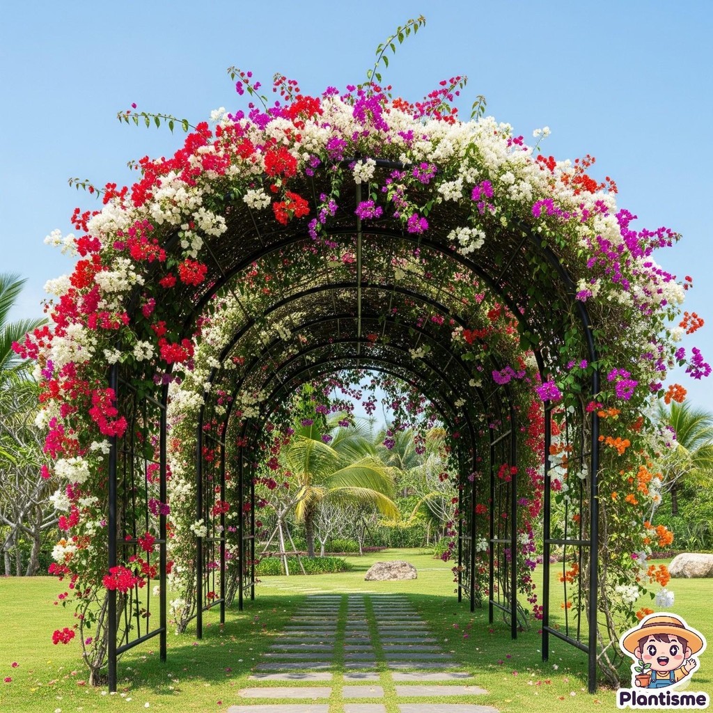 Jual Pembuatan Pergola – Metal Arch Planter Kanopi Pagar Besi Custom ...