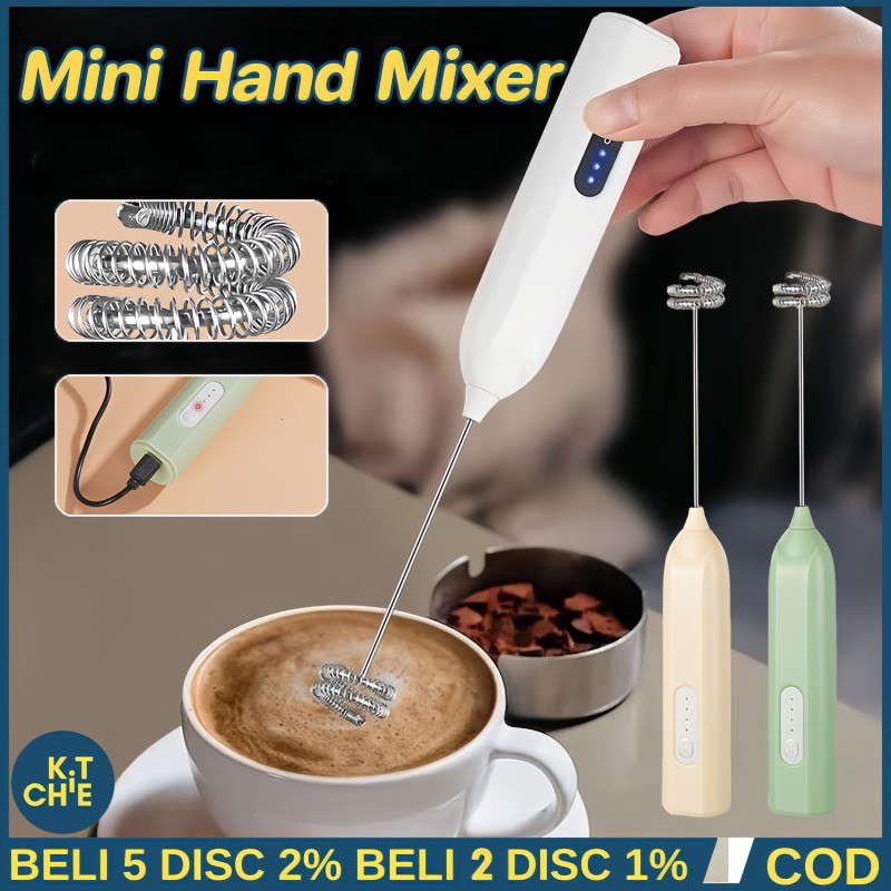 Jual KC 3 Gear Mixer Mini Hand Mixer Portable Alat Pengaduk Serbaguna ...