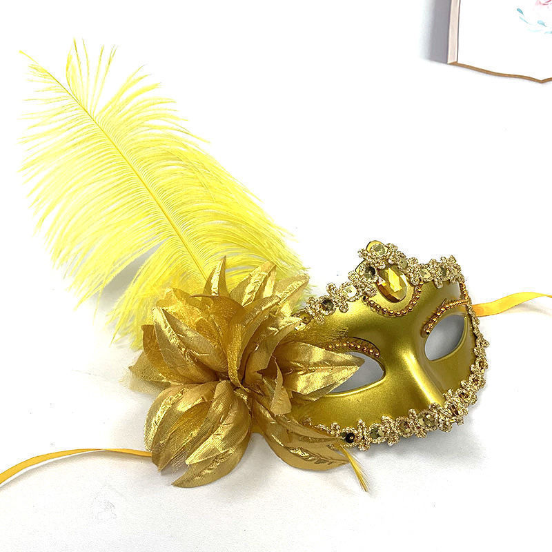 Jual Venice Adult Masquerade Princess Mask Women Luxury Peacock ...