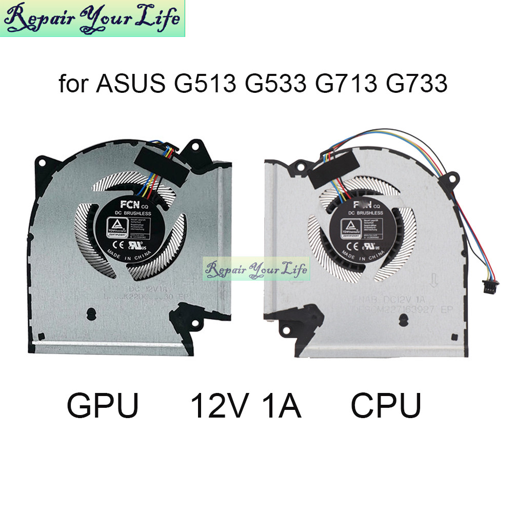 Jual CPU GPU Cooling Fan For ASUS ROG Strix G513 G513QR G713 G713QR ...