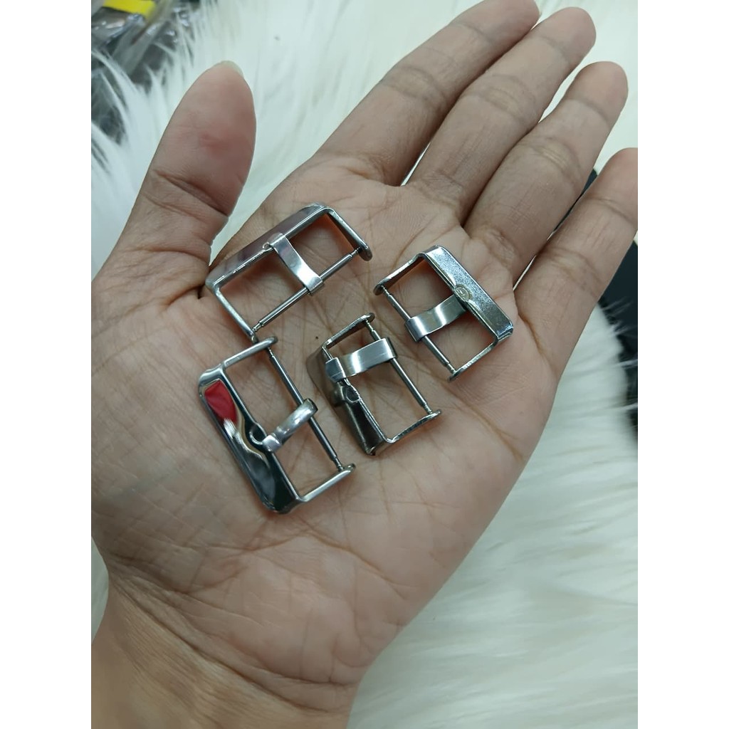 Jual Buckle Tali Jam Tangan Besi Ukuran 20mm Silver | Shopee Indonesia