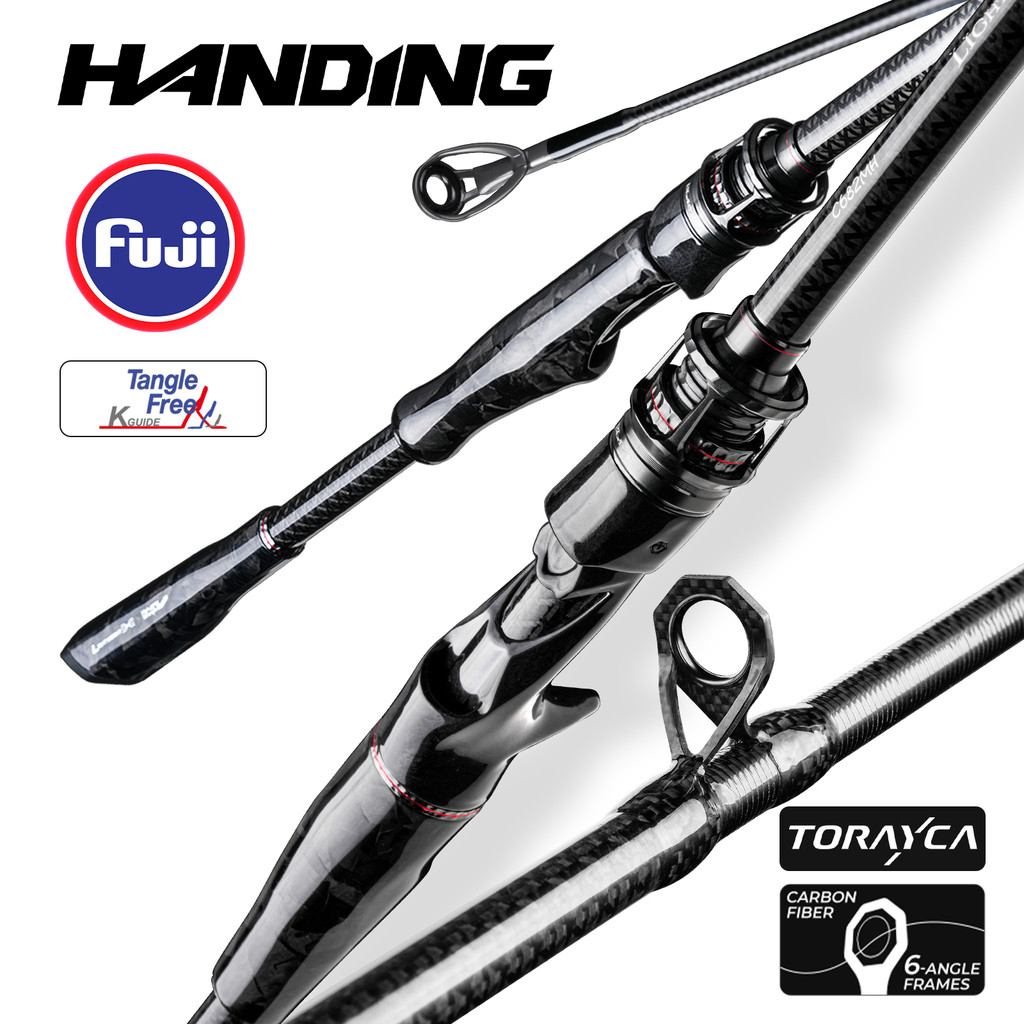 Jual HANNG BLAST Fishing Rods T1100+40T+30T TORAY Carbon Fiber FUJI ...