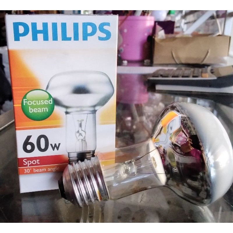Jual Philips Spot (Reflektor Bulb) 25 Watt, 40 Watt, 60 Watt dan ...