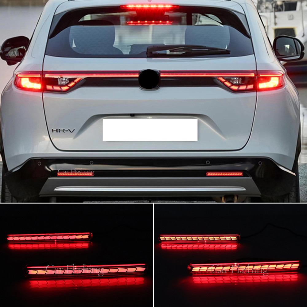 Jual 1 Set Car LED Bumper Light For Honda HR-V HRV 2022 2023 Rear Fog ...